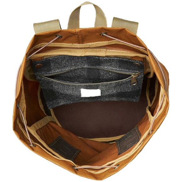Filson | Bags | Filson Nylon Day Pack Backpack In Whiskey Tan New ...